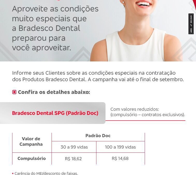 CAMPANHA BRADESCO DENTAL!! | Plataforma Rota Seguros