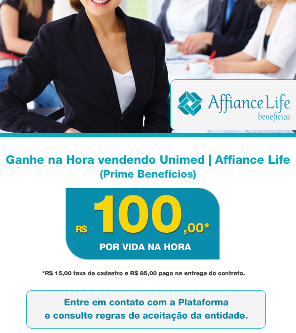 Ganhe na Hora vendendo Unimed | Affiance Life | Plataforma Rota Seguros